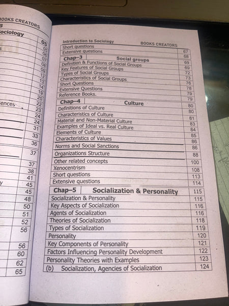 Introduction to Sociology by Prof Dr Yasir Nawaz Manj - Books Creators ...